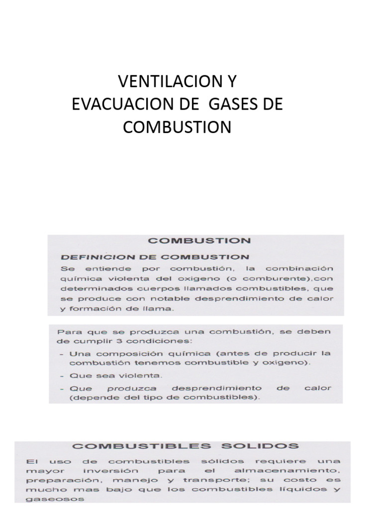 Ventilación y Evacuación de Gases en Cocinas | PDF | Estufa de cocina ...