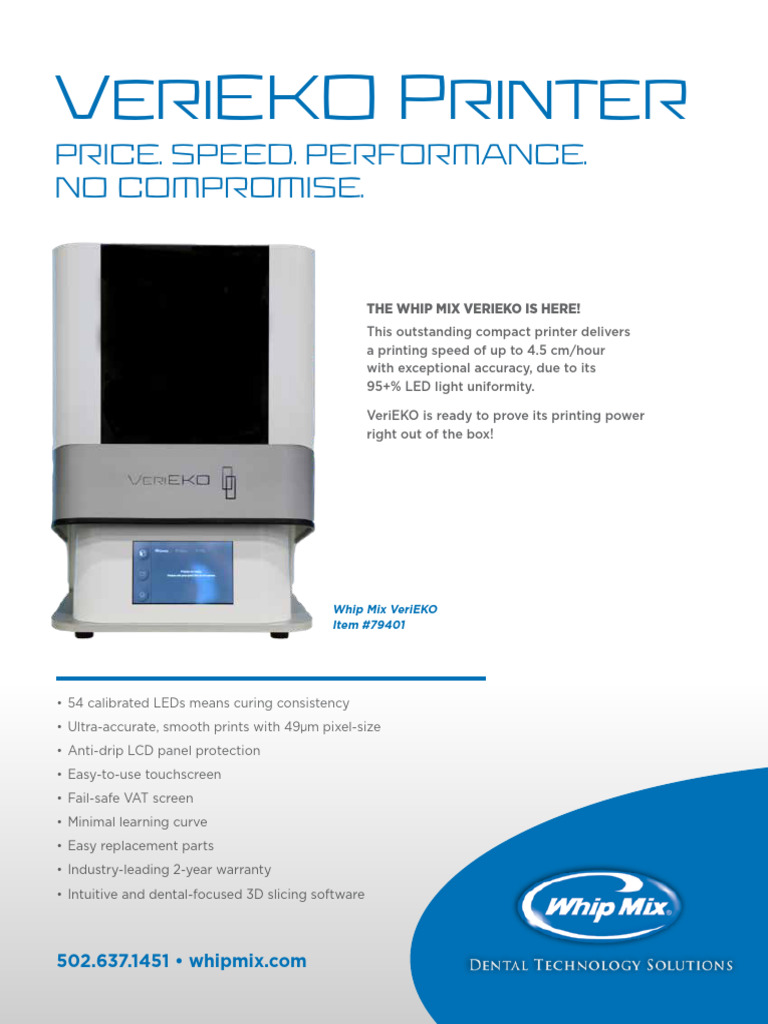22_WM_VeriEKO_flyer_3.29 | PDF | Printer (Computing) | Liquid Crystal Display