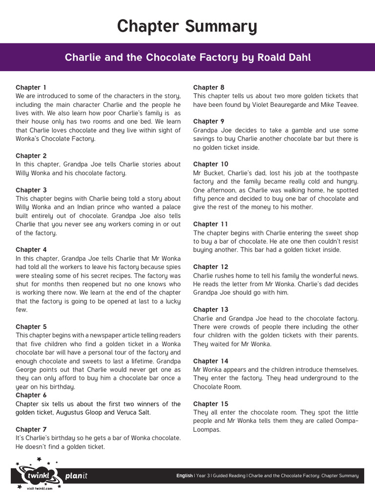 Chapter Summary | PDF