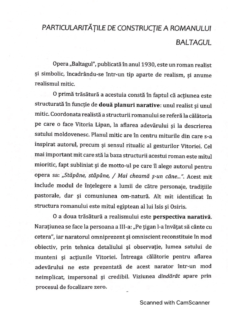 Baltagul | PDF