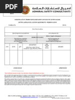 Drop Ball Test Certification Form | PDF
