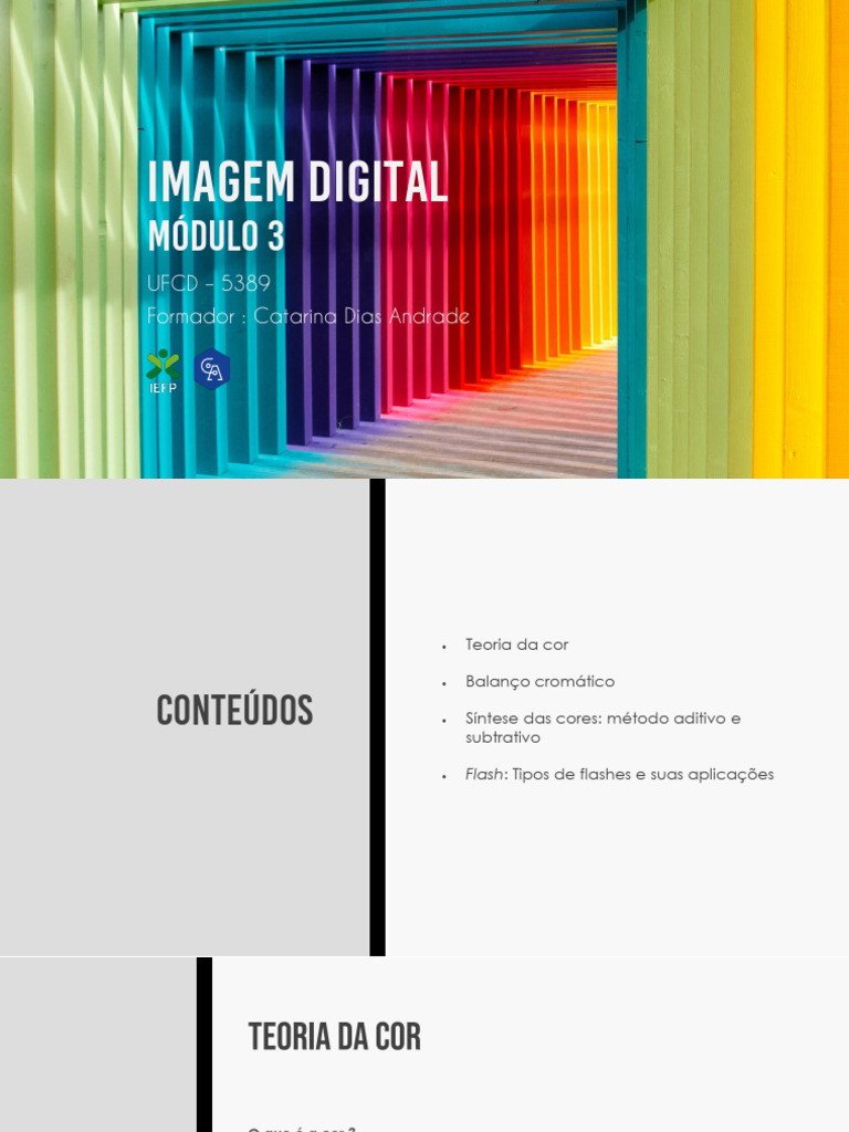 Teoria da Cor e Flash na Fotografia | PDF | Cor | Flash (fotografia)