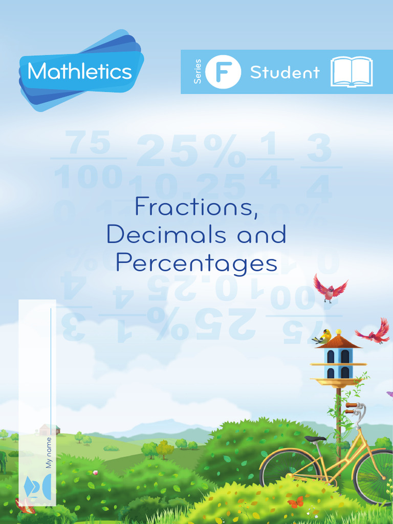 Fractions Decimals and Percentages Student | PDF | Notation | Lexicology