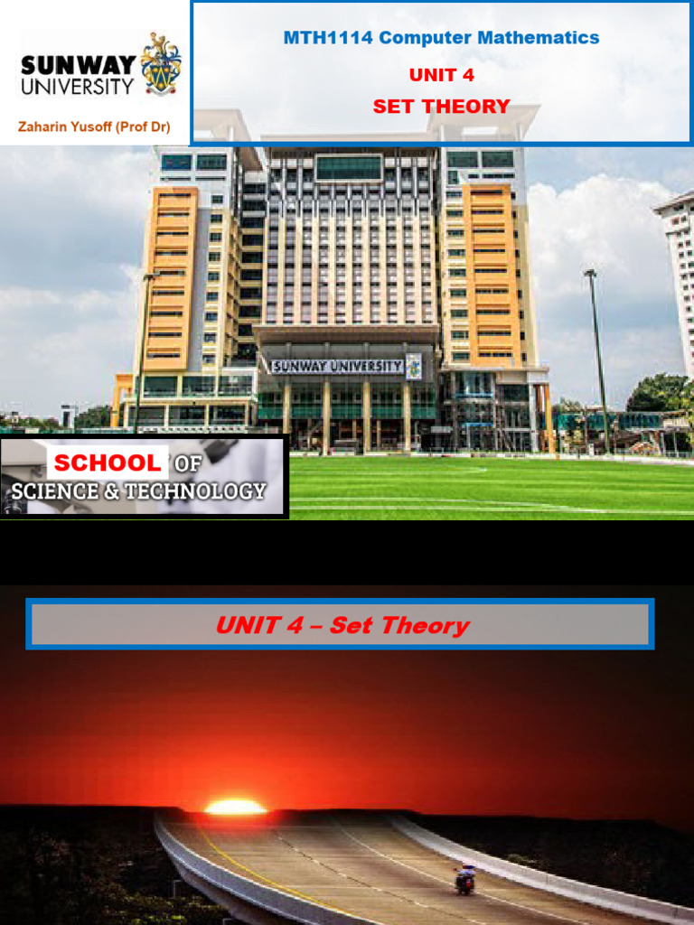 Chapter3 Sets | PDF | Set (Mathematics) | Mathematics