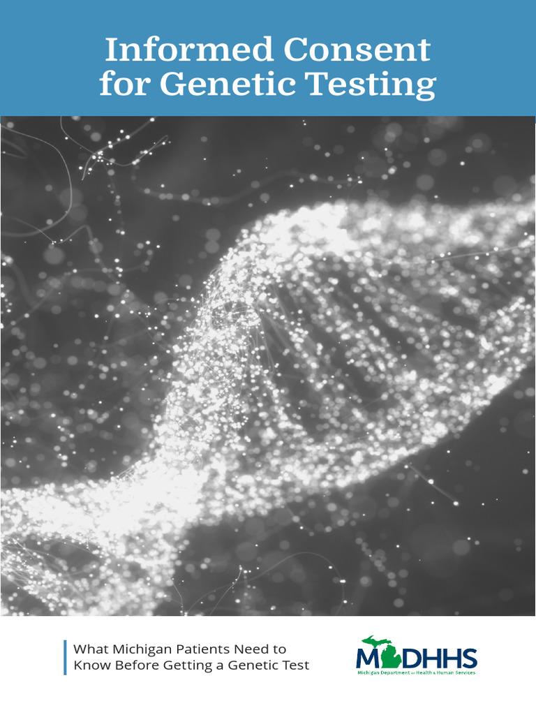 Michigan - Informed Consent Brochure 2021 - FINAL | PDF | Genetic ...