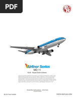 FedEx MD-11 Papercraft Template | PDF | Mc Donnell Douglas | Aviation
