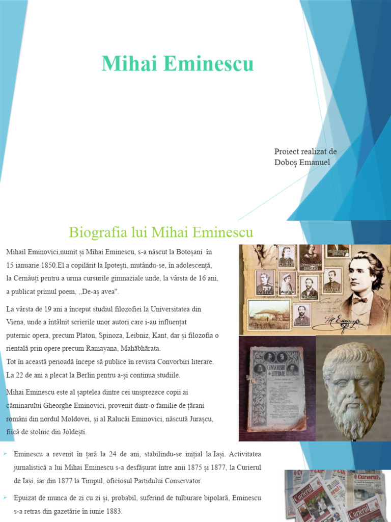 Mihai Eminescu | PDF
