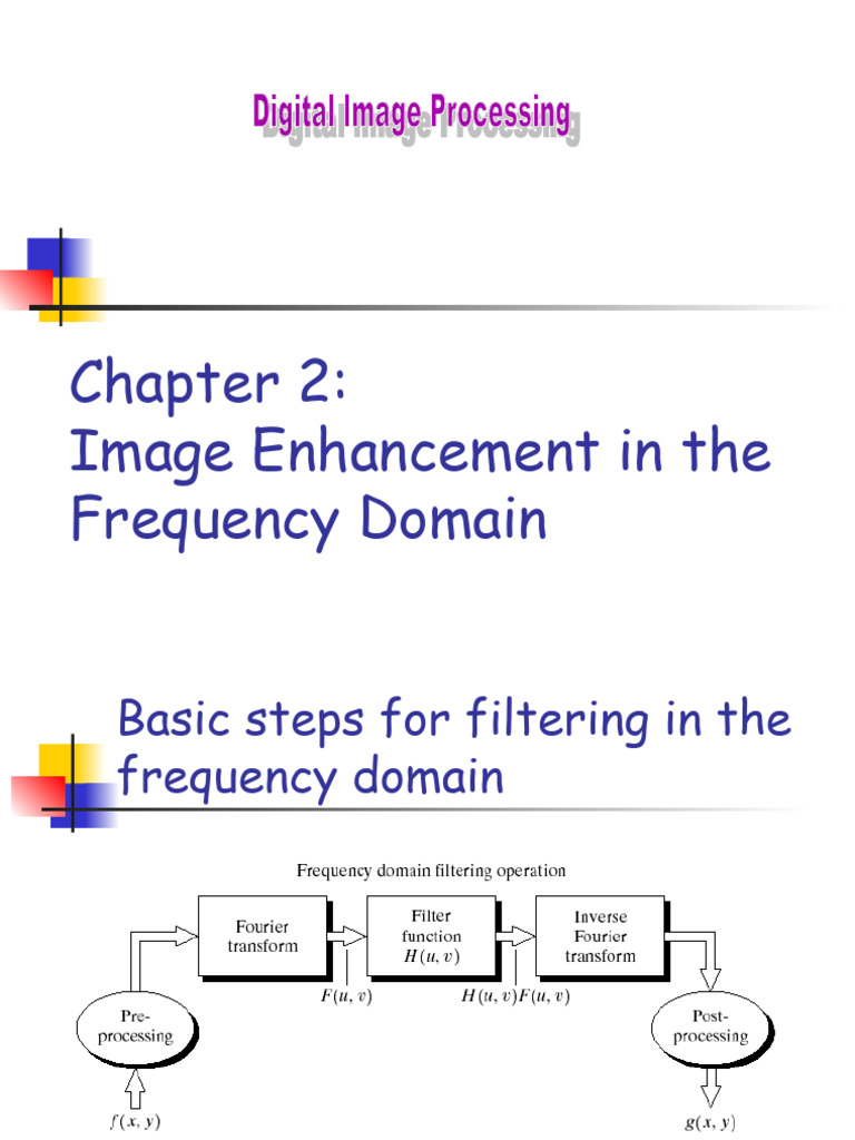 Frequency Domain Image Filtering Techniques | PDF | Discrete Fourier ...