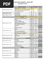 CAIE May - June 2024 Board Exam Time Table - AS Level May - June 2024 ...
