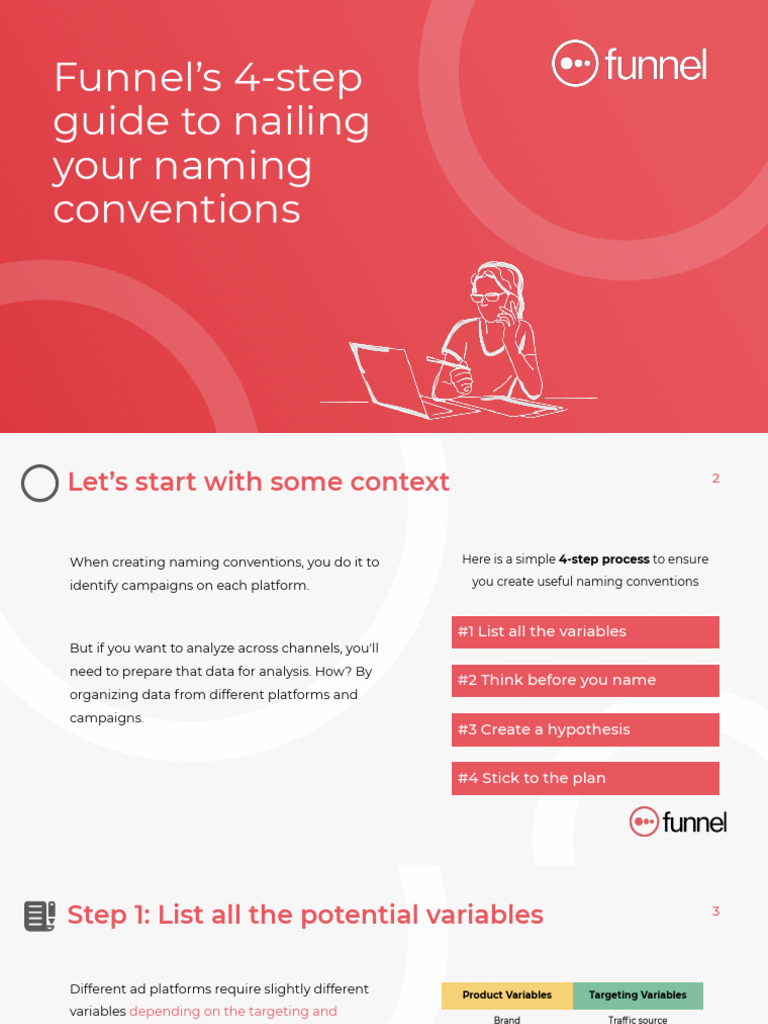 4-Step Guide to Naming Conventions | PDF | Marketing | Business