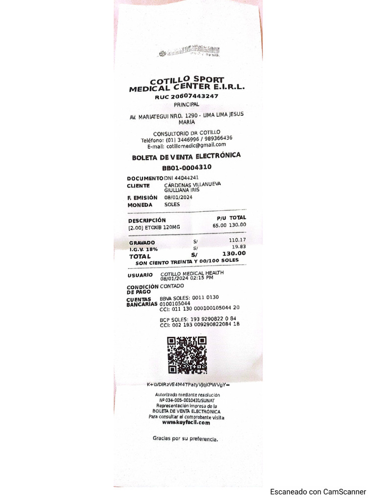 Ticket de Compra de Medicamentos Ec. Cardenas | PDF