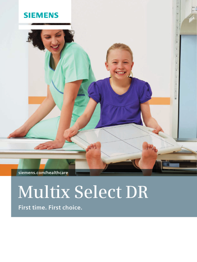 Multix Select DR Product Brochure - 1800000000019514 | PDF | Radiography