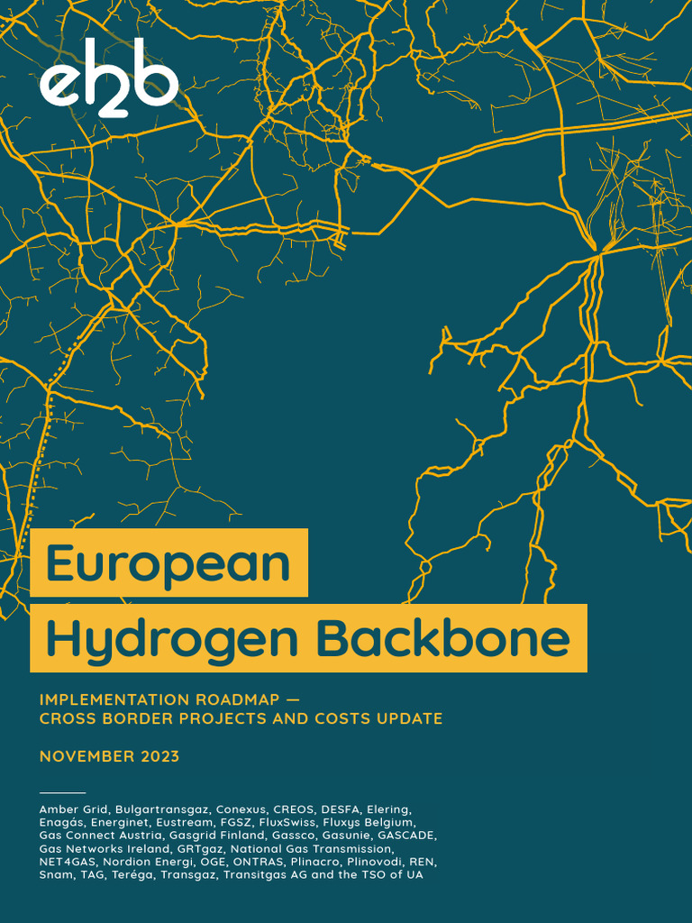 European Hydrogen Backbone Update 2023 | PDF | European Union ...