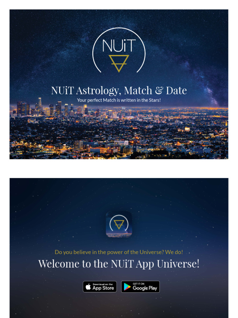Nuit App Presentation Kit | PDF | Horoscope | Popular Psychology