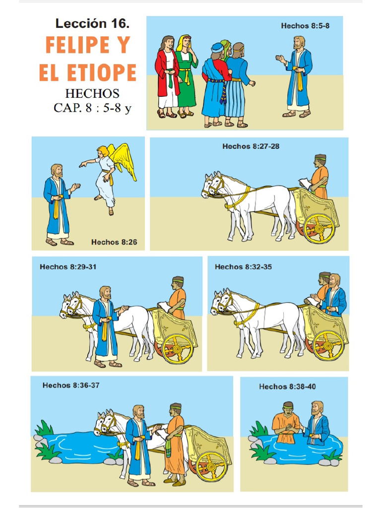 Felipe y El Etiope | PDF