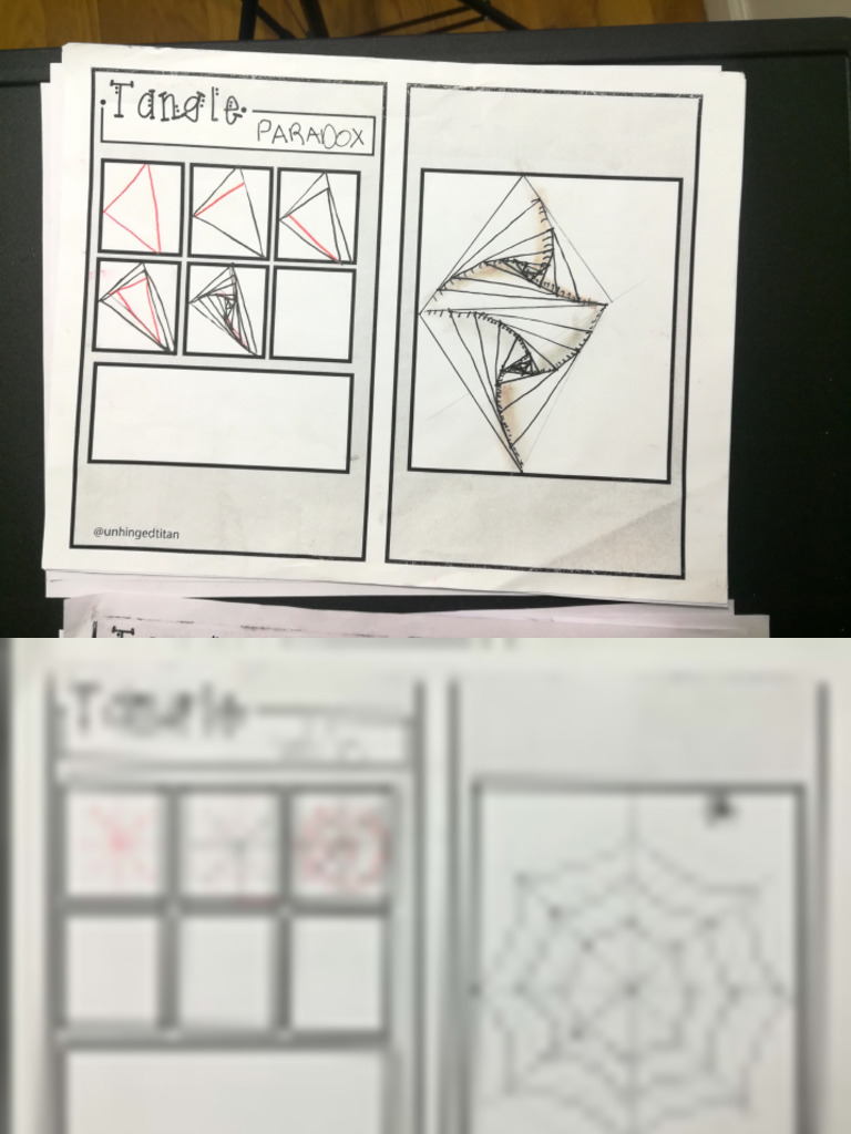 Zentangle Sample | PDF