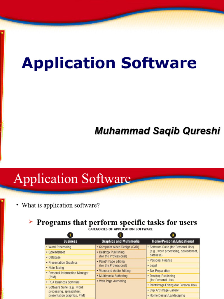 Application Software | PDF | Application Software | World Wide Web