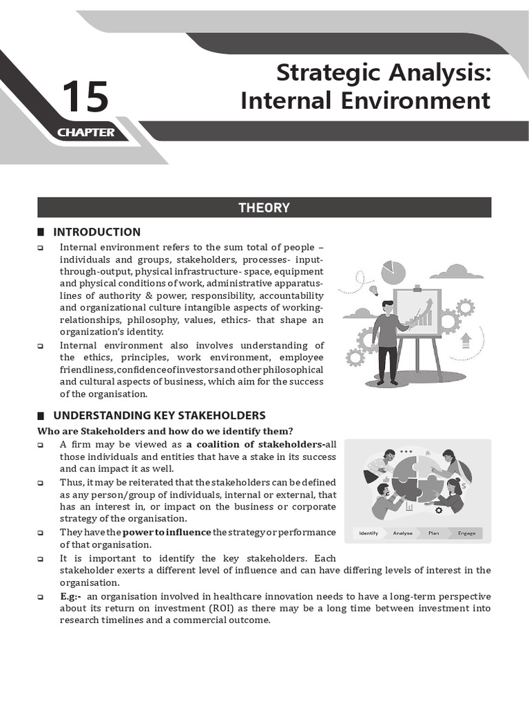 Internal Environment Analysis in Strategy | PDF | Strategic Management ...