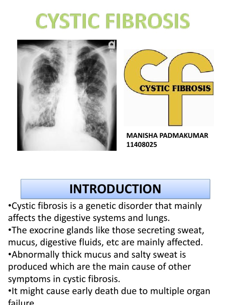 Cystic Fibrosis Ppt | Clinical Medicine | Biology