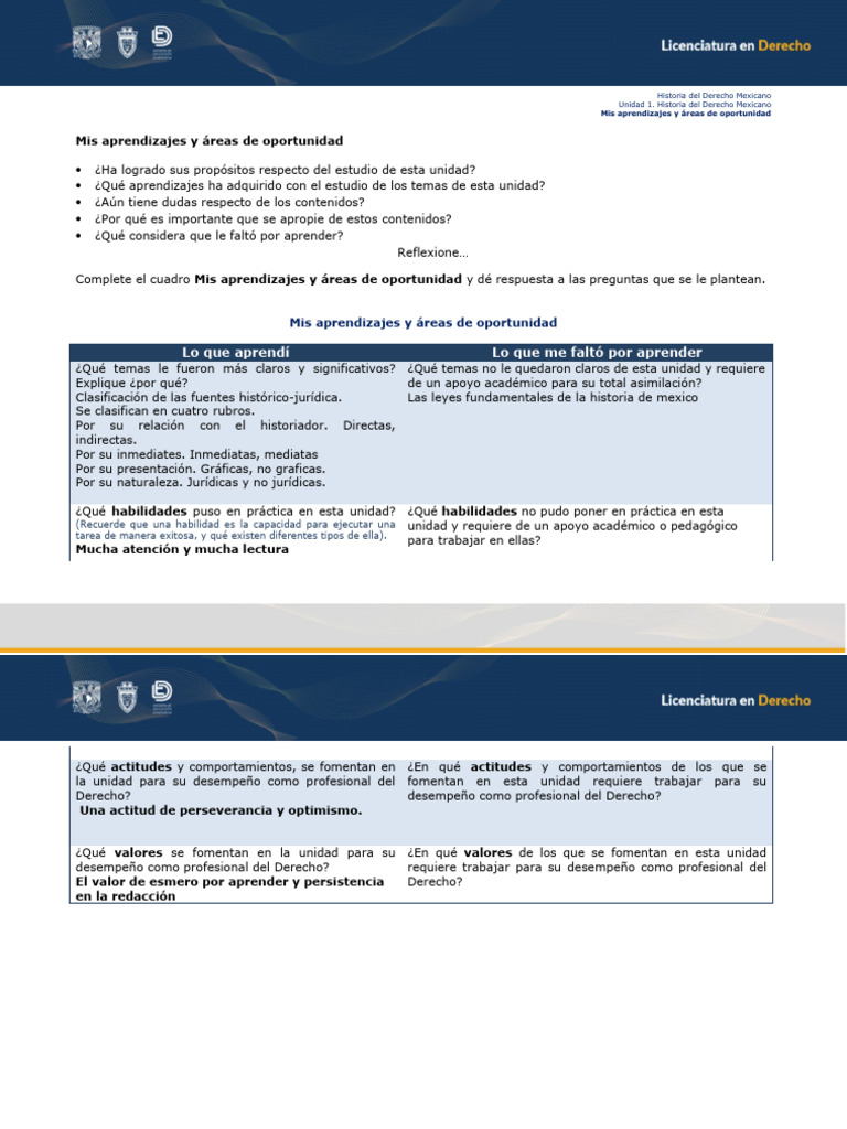 Cuadro Af U1 | PDF | Aprendizaje | Cognición