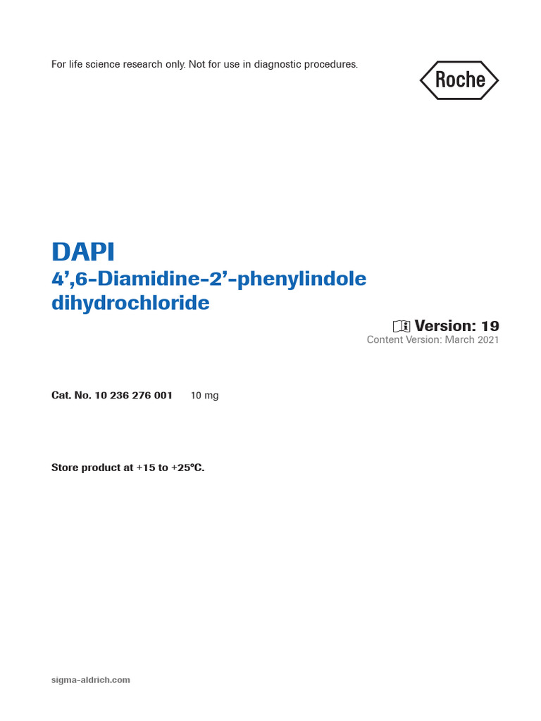 Dapi Full Discussion | PDF | Dapi | Staining