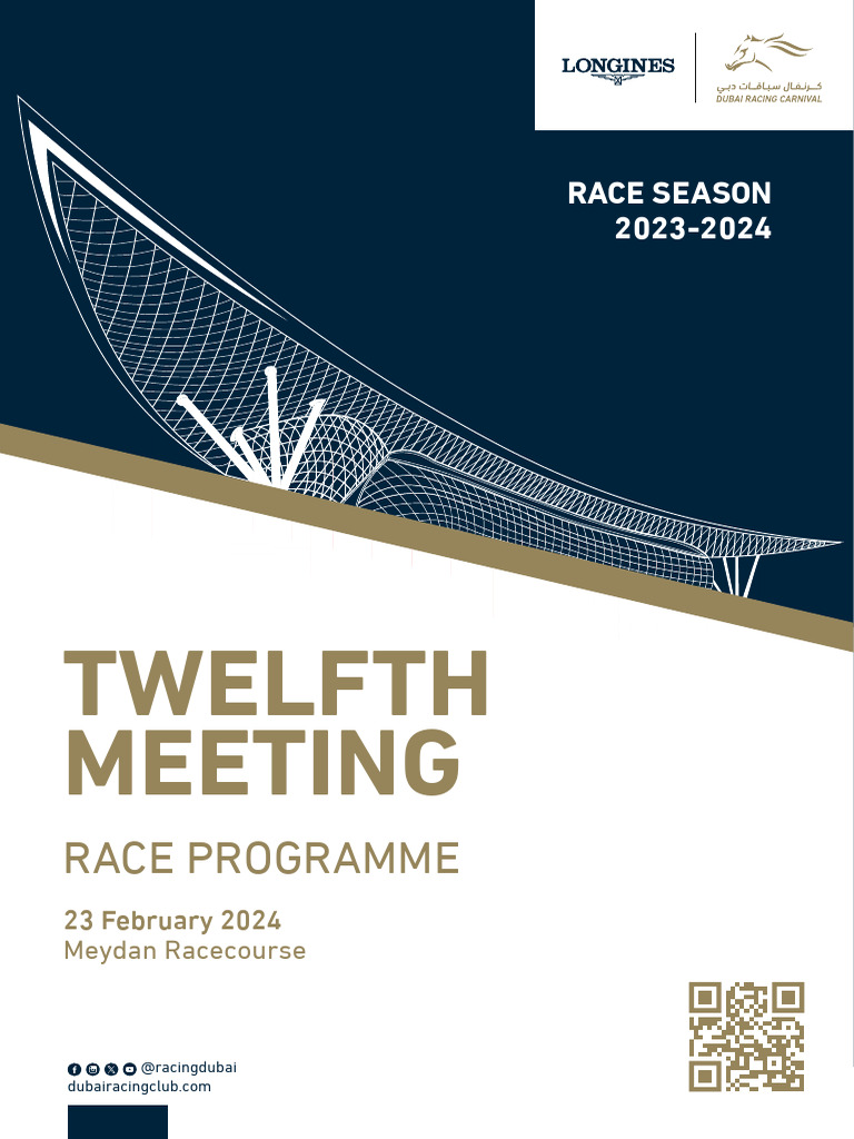 2024-02-23 Meydan Book E 0 | PDF | Horse Racing | Animal Racing