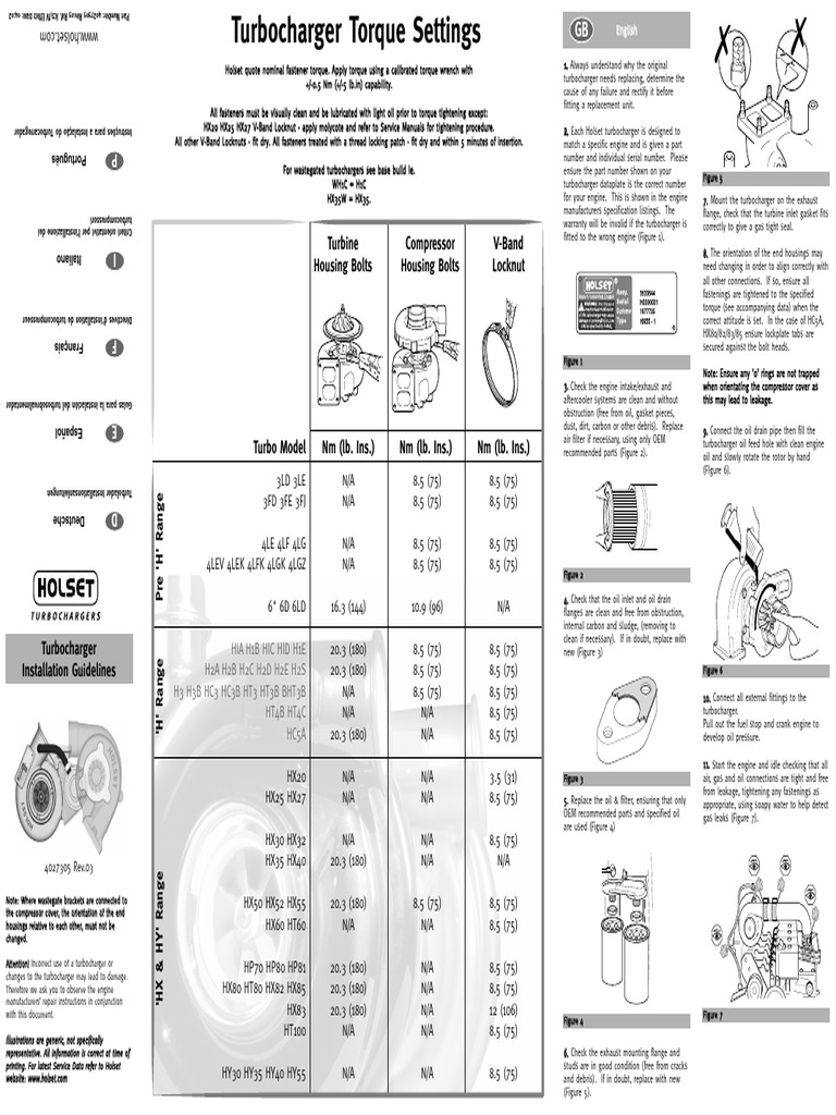 A 3 Turbo Install Guide Rev 02 | PDF | Turbocharger | Mechanical ...