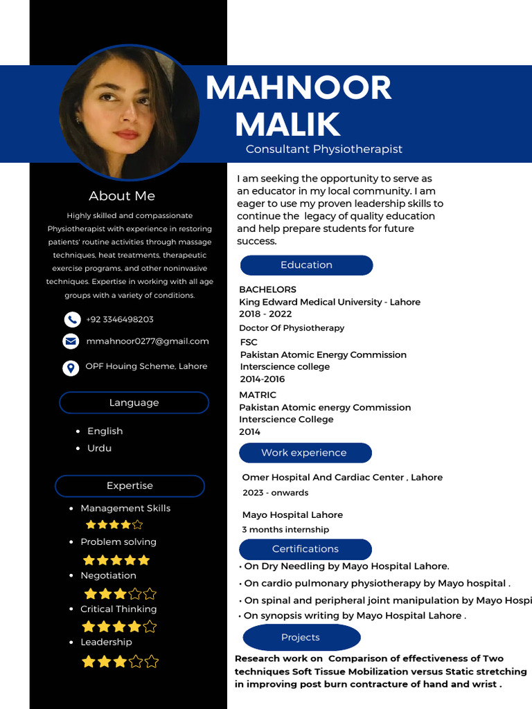 Black Modern Professional Resume - 20231212 - 045552 - 0000 | PDF ...