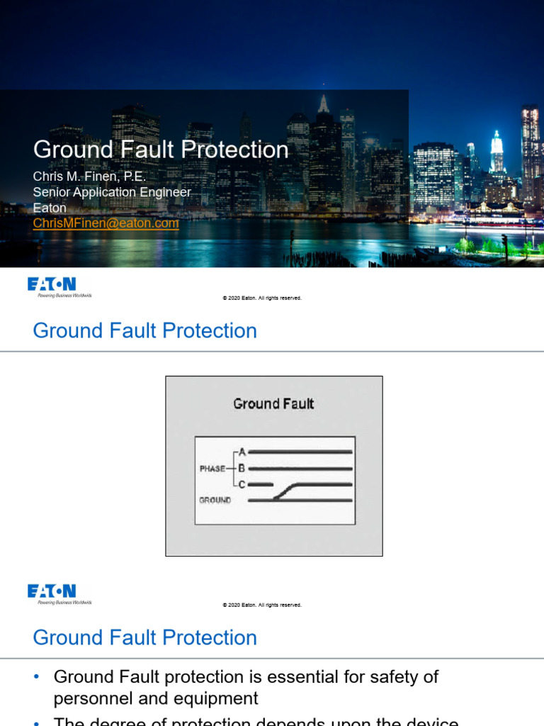 IEEE - Ground Fault Protection | PDF | Relay | Physical Quantities