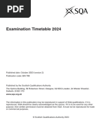 JC Written Exams Timetable 2025 | PDF | Qualifications