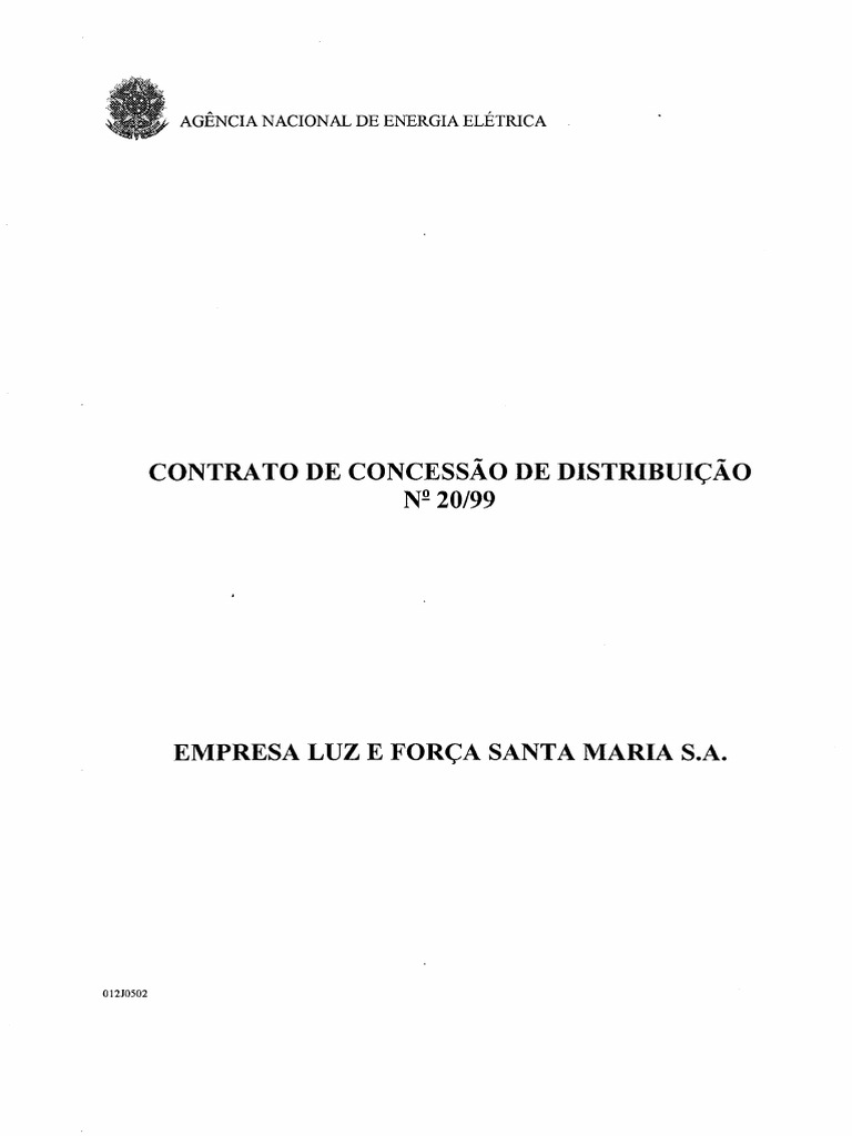 Contrato de Concessão | PDF | Serviços públicos | Concessão (contrato)