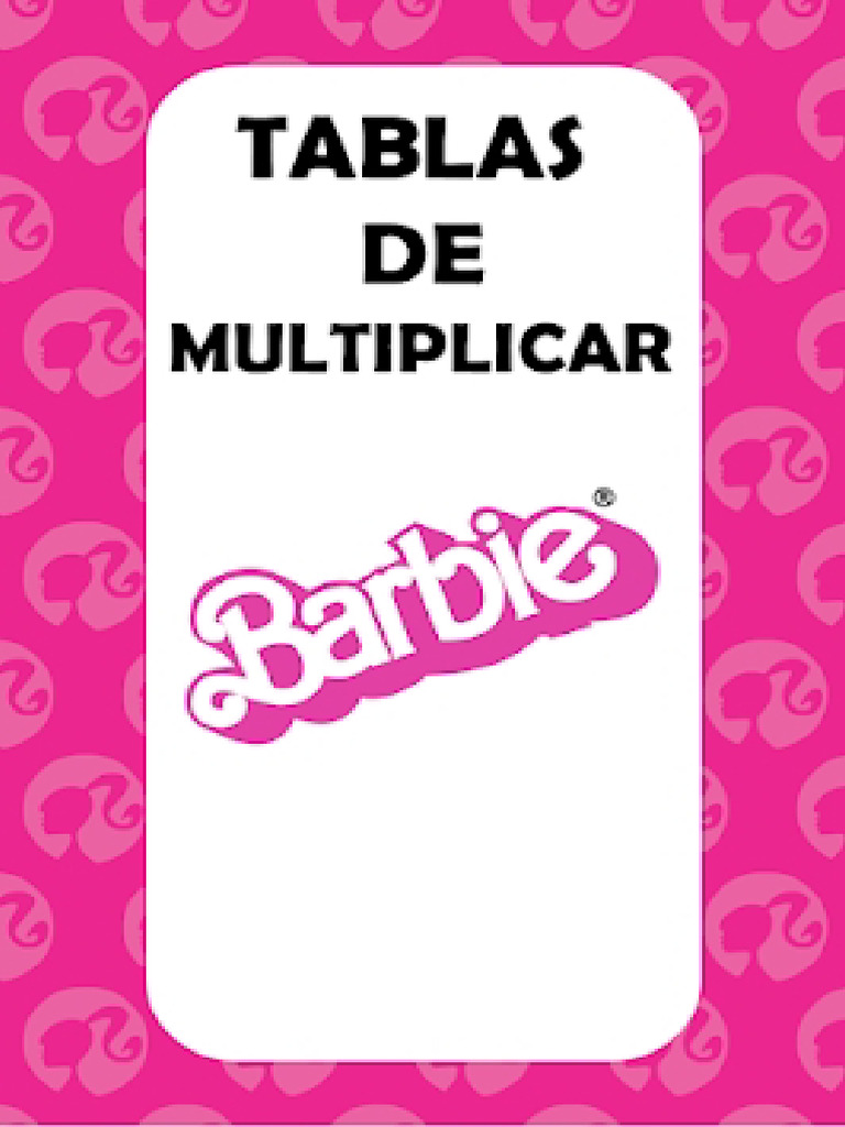 Tablas de Multiplicar Barbie | PDF