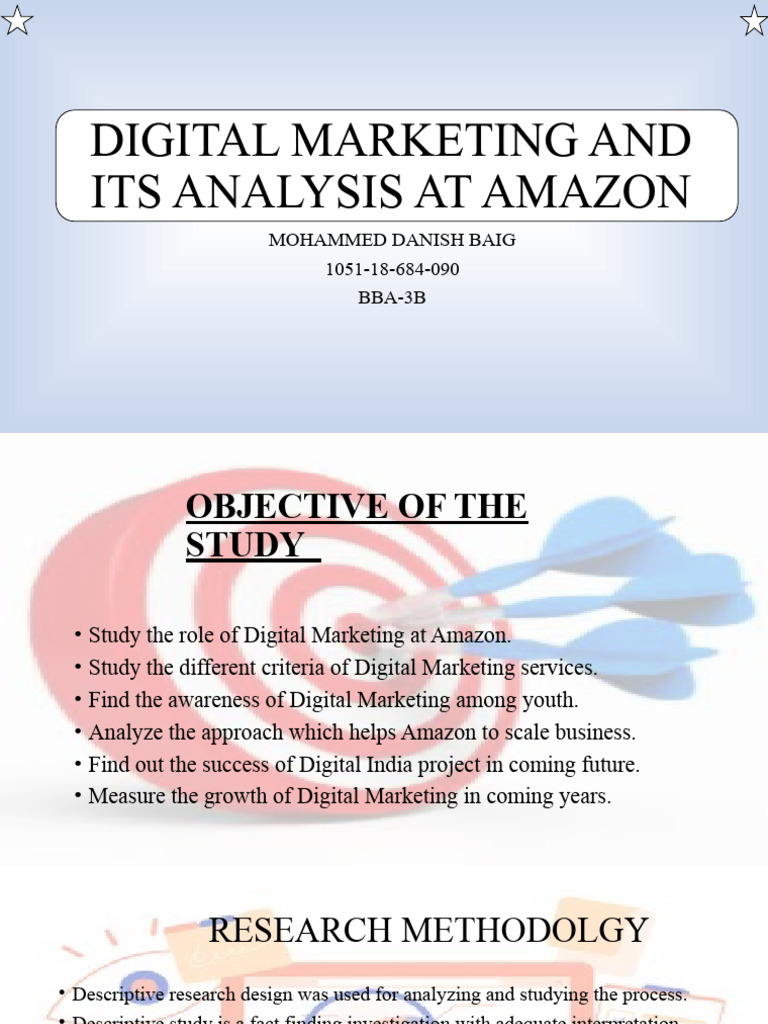 Digital Marketing and Its Analysis at Amazon | PDF | Digital Marketing | Marketing