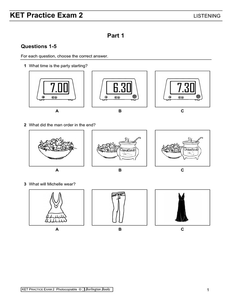 02KET Prac Exam 2 Listen | PDF 02KET Prac Exam 2 Listen | PDF