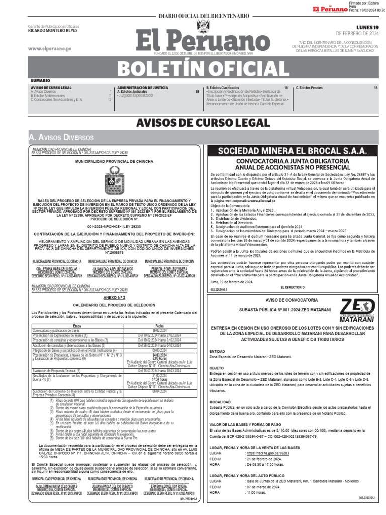 Bo 20240219 | PDF | Seguro | Reaseguro