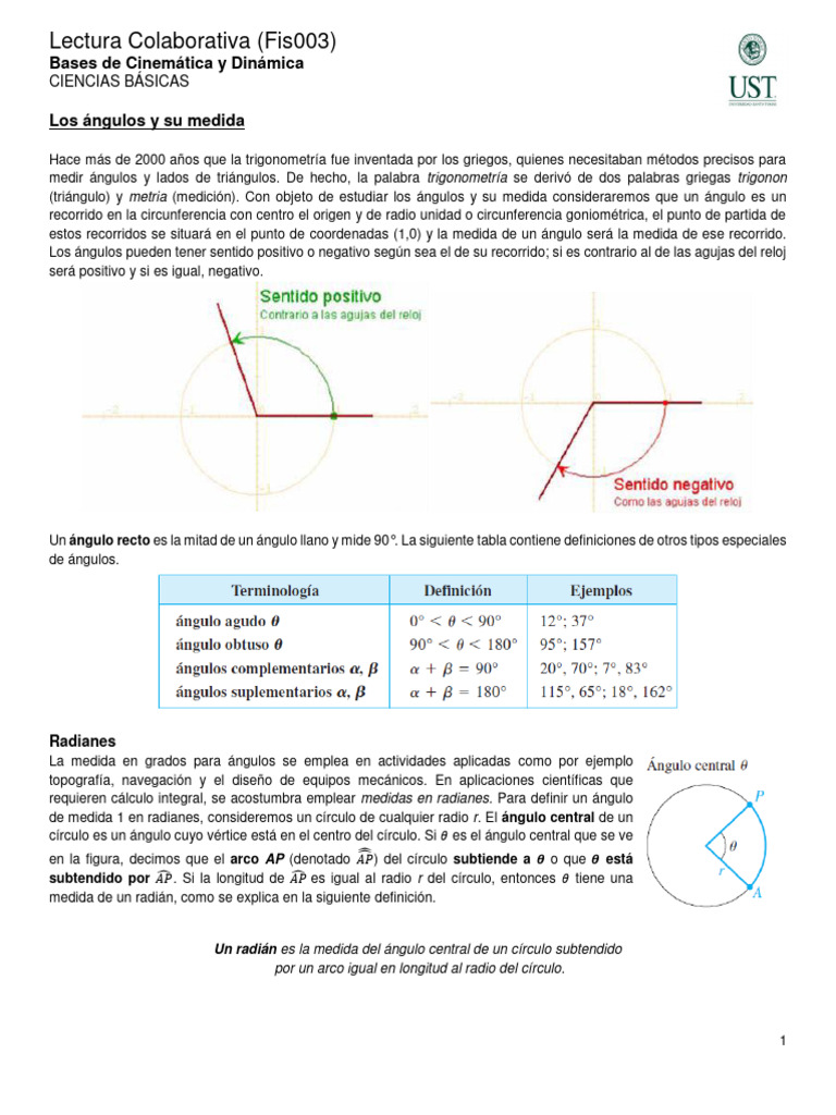 Trigonometría Básica | Descargar gratis PDF | Triángulo | Trigonometría