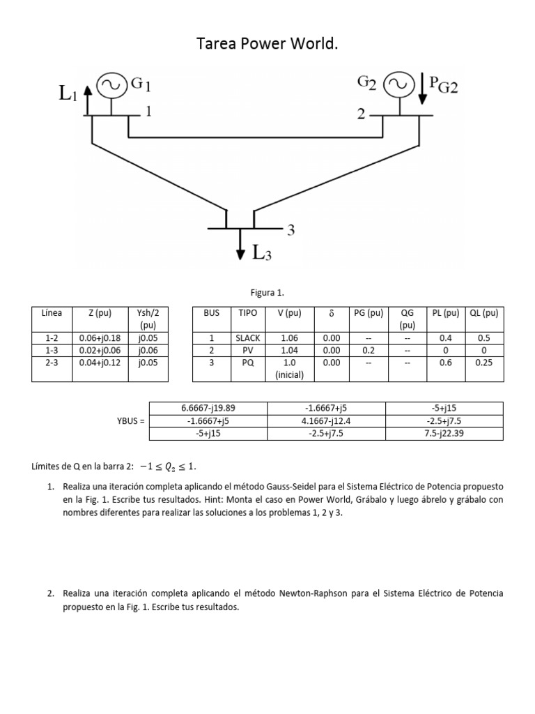 Tarea 3.4 Power World | Descargar gratis PDF | Transformador | Generador eléctrico