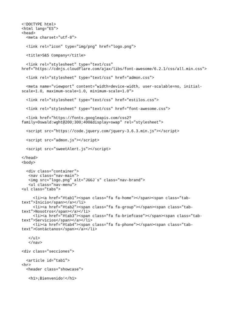 Archivo Examen HTML | PDF | Soporte técnico | Software