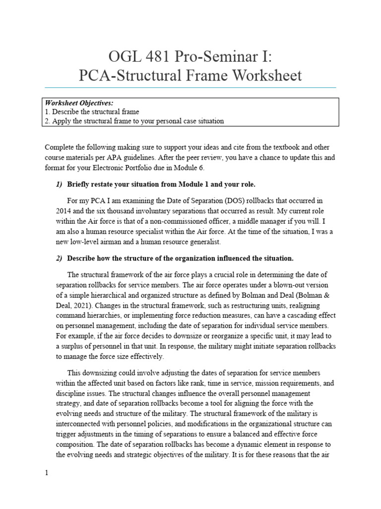 2 Structural Frame Worksheet-Woodman | PDF | Force