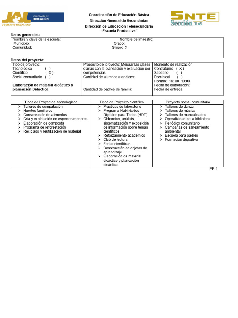 Formato Ep-1 | PDF | Aprendizaje