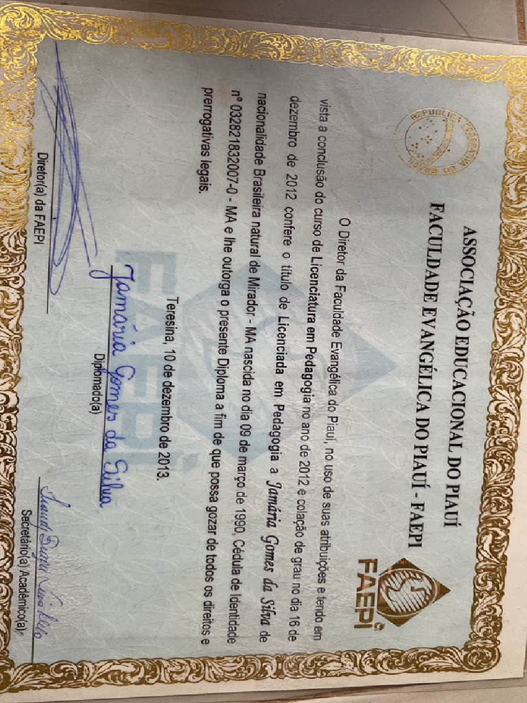 Diploma Jamaria | PDF