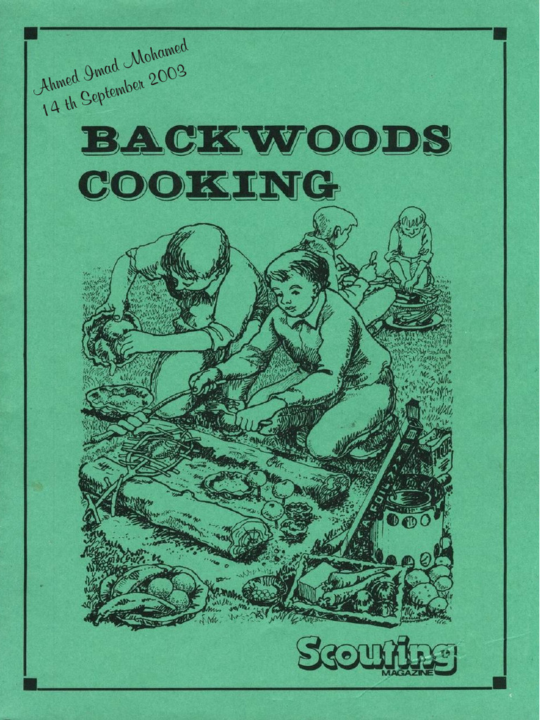 Backwoods Cooking | PDF | Language Arts & Discipline