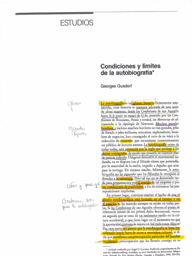 Condiciones y Límites GUSDORF 2 | PDF