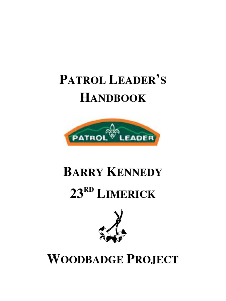 Patrol Leaders Handbook | PDF | Scouting | Youth Organizations