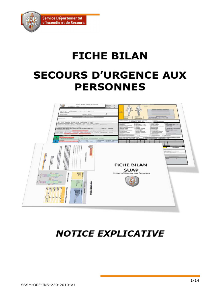 Fiche Bilan Secours Urgence ABCDE | PDF | Hôpital | Médecine
