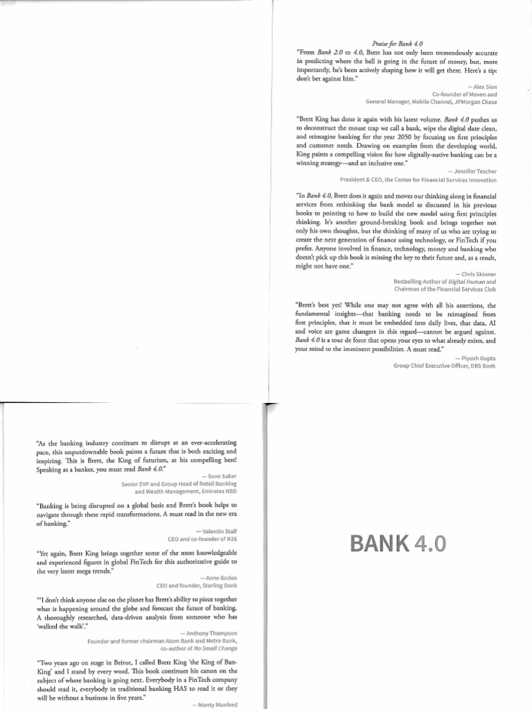 Bank 4.0 | PDF