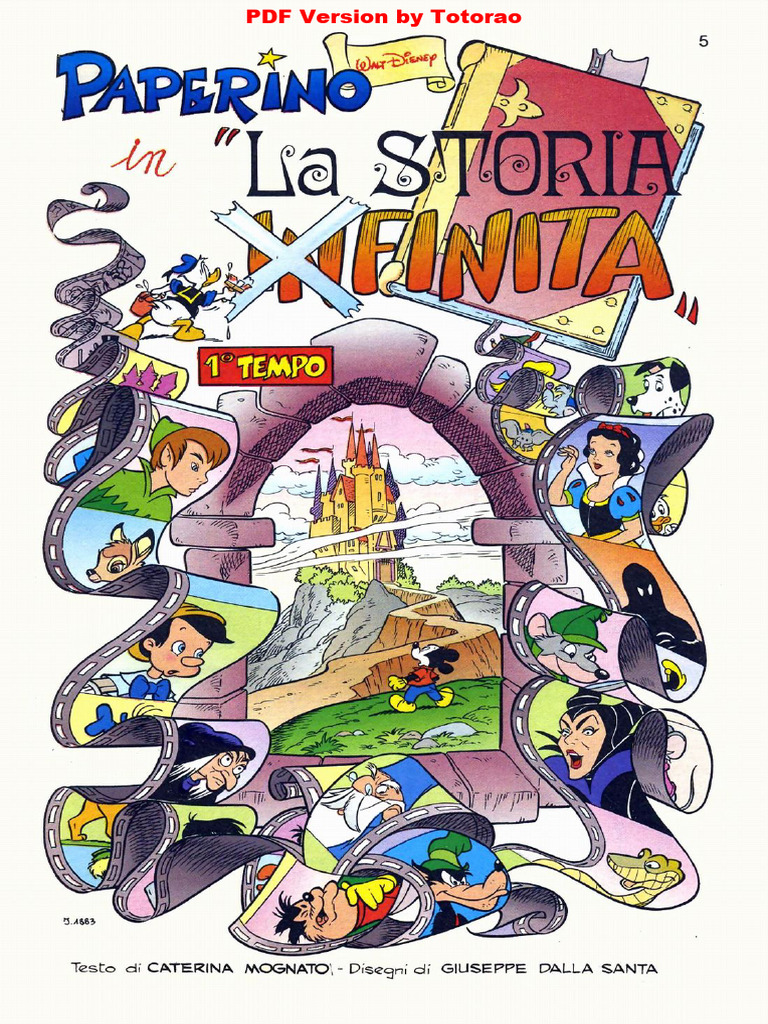 Topolino 1883 - Paperino in La Storia Infinita - by Totorao | PDF