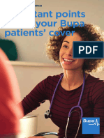 Bupa Select Key Policy Summary | PDF | Health Care | Patient