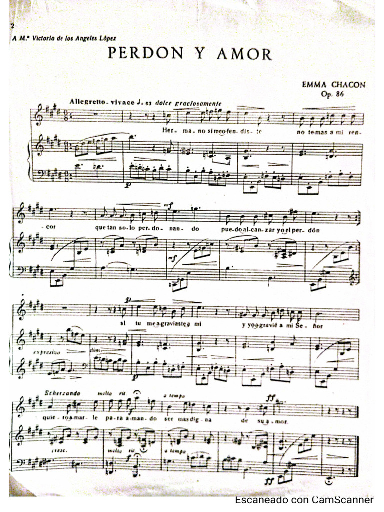 Emma Chacón. Perdón y Amor | PDF