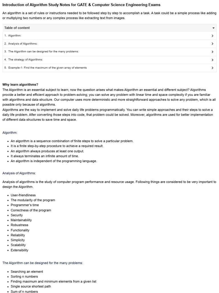 Introduction To Algorithms Abdul Rehman Pdf Algorithms Computer 